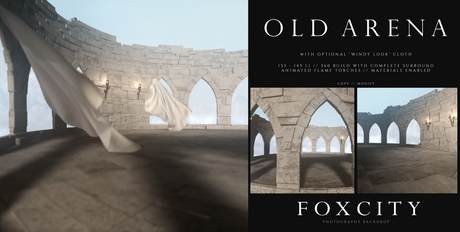 Second Life Marketplace - FOXCITY. Photo Booth - Old Arena